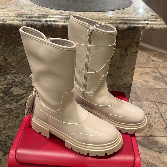 Zara | Shoes | Zara Girls Rubberized Boots | Poshmark